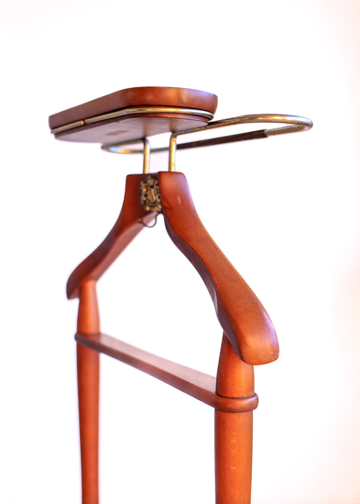 Vintage Dumb Valet in Teak – Huisraad Modern