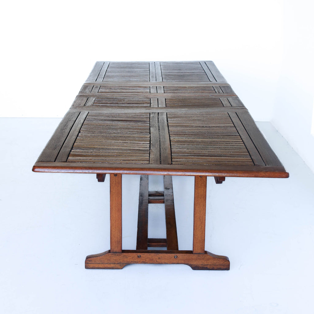 Twelve Seater Solid Wood Patio Table – Huisraad Modern