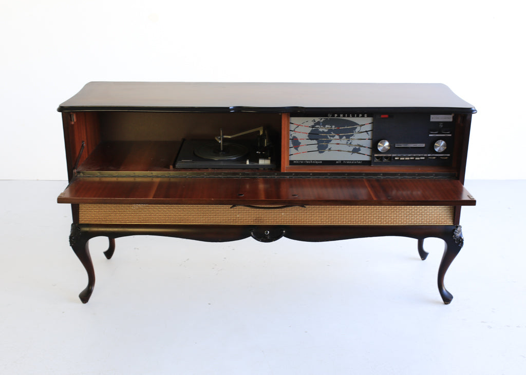 1960's Philips Solid State Radiogram – Huisraad Modern
