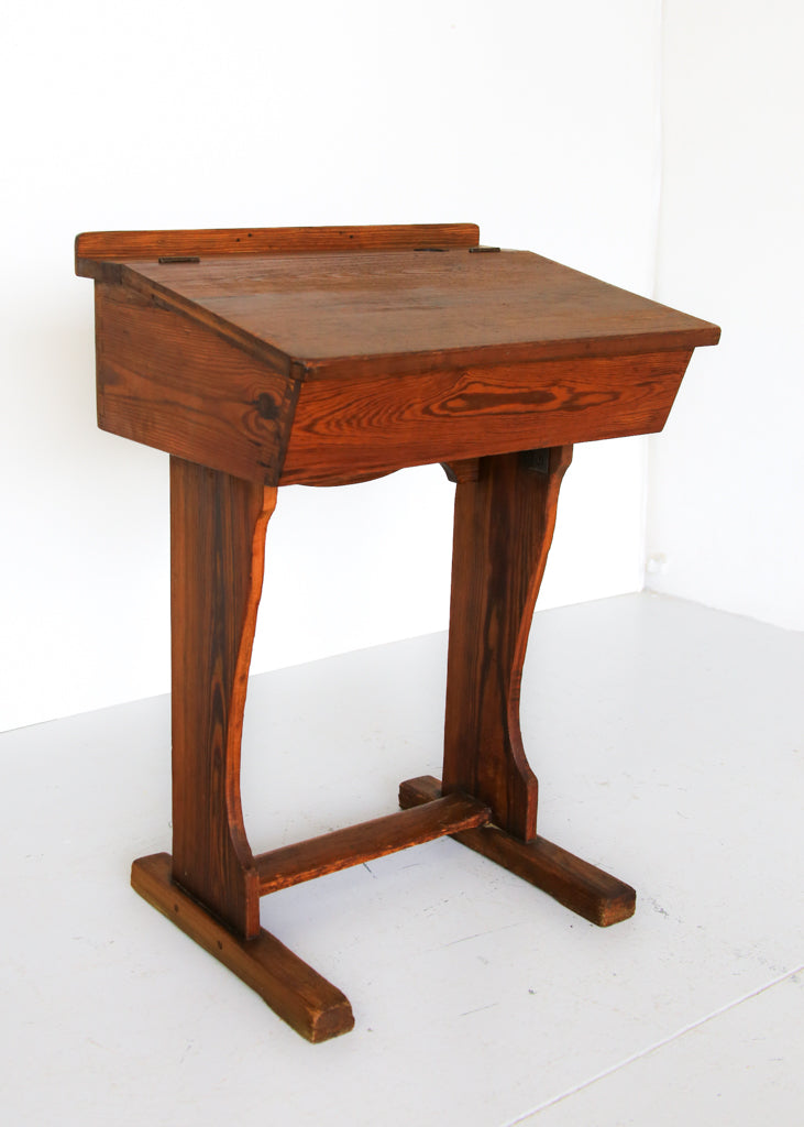 Antique Oregon School Desk – Huisraad Modern