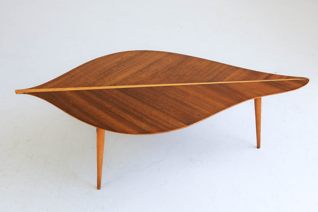 Rare Leaf-Shaped Coffee Table - 1950's – Huisraad Modern
