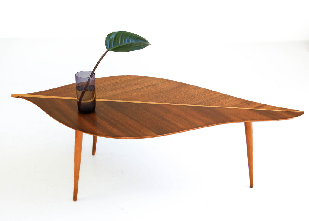 Rare Leaf-Shaped Coffee Table - 1950's – Huisraad Modern