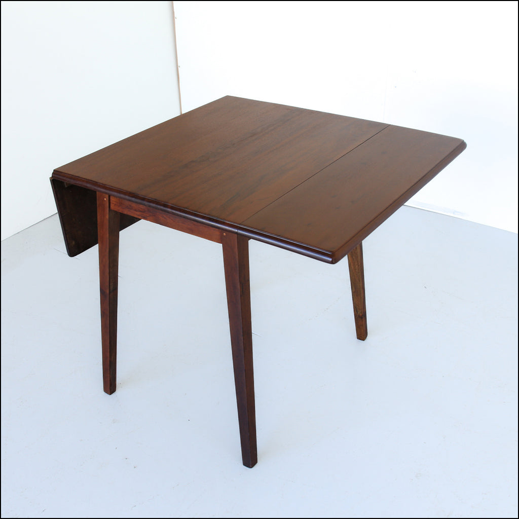 Vintage Imbuia Drop Leaf Table – Huisraad Modern