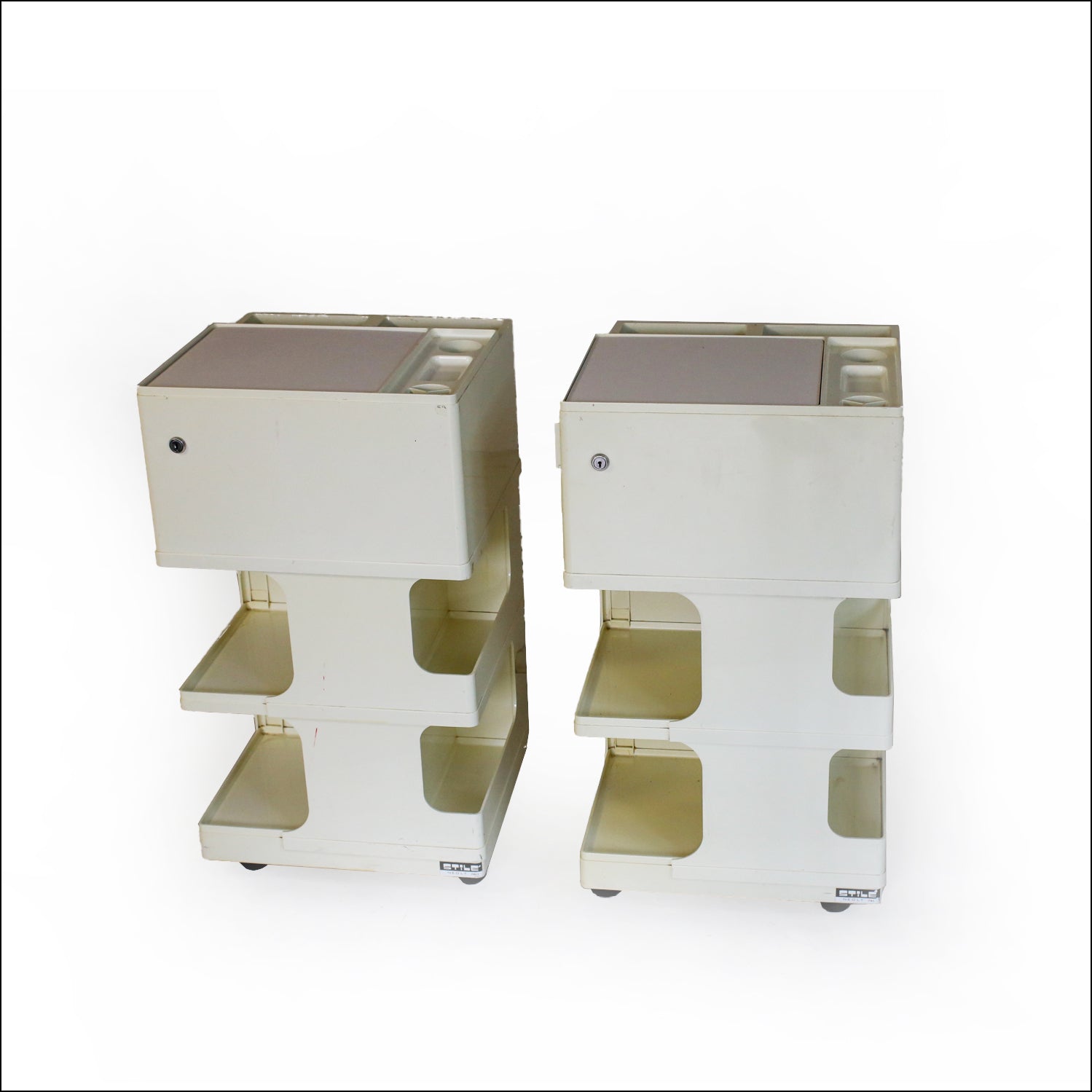 Two Stile Neolit Architect's Trolleys - priced per unit – Huisraad Modern